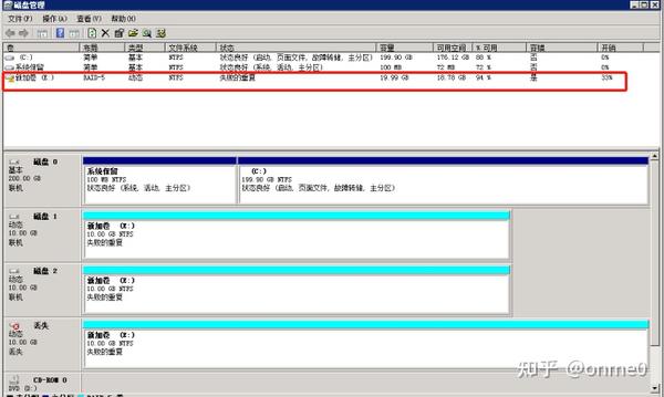 Windows Server 2008R2系统实现RAID-5卷配置和故障演练 - 知乎