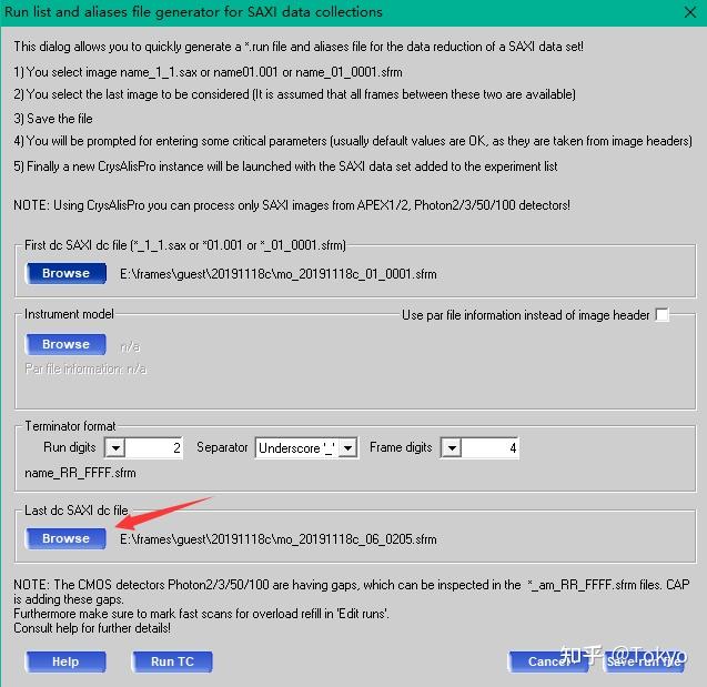 CAP导入Bruker衍射图案文件sfrm - 知乎