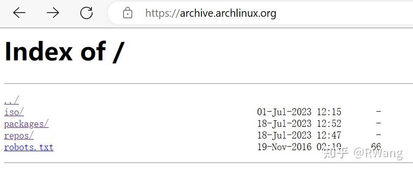 Arch Linux安装旧版本软件 - 知乎