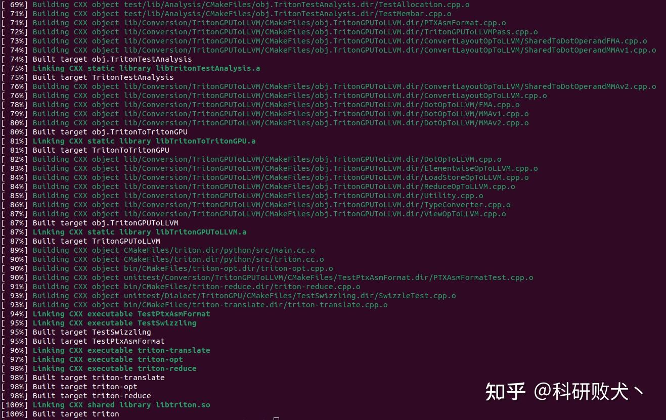 OpenAI/Triton MLIR 第零章: 源码编译 - 知乎