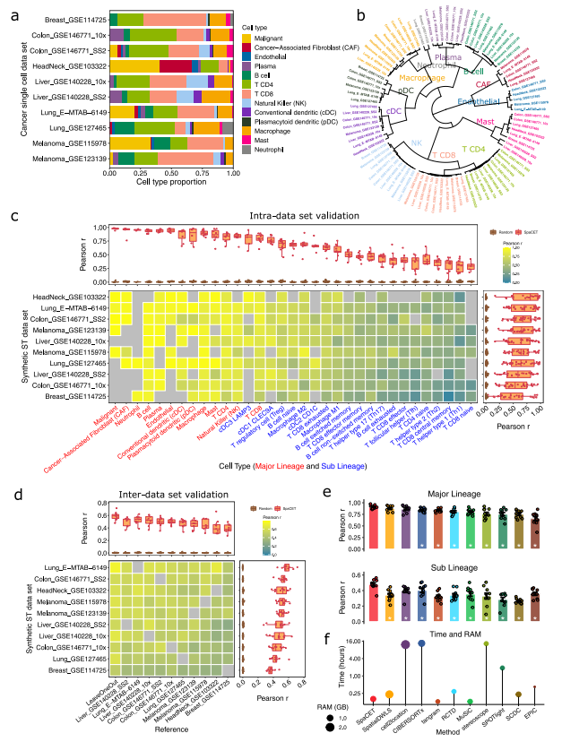 Nat Commun｜肿瘤空间转录组数据辅助分析工具——SpaCET，可准确预测细胞空间分布 - 知乎