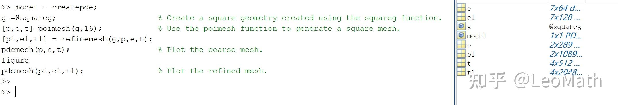 MATLAB pdetool工具箱中内置函数 - 知乎