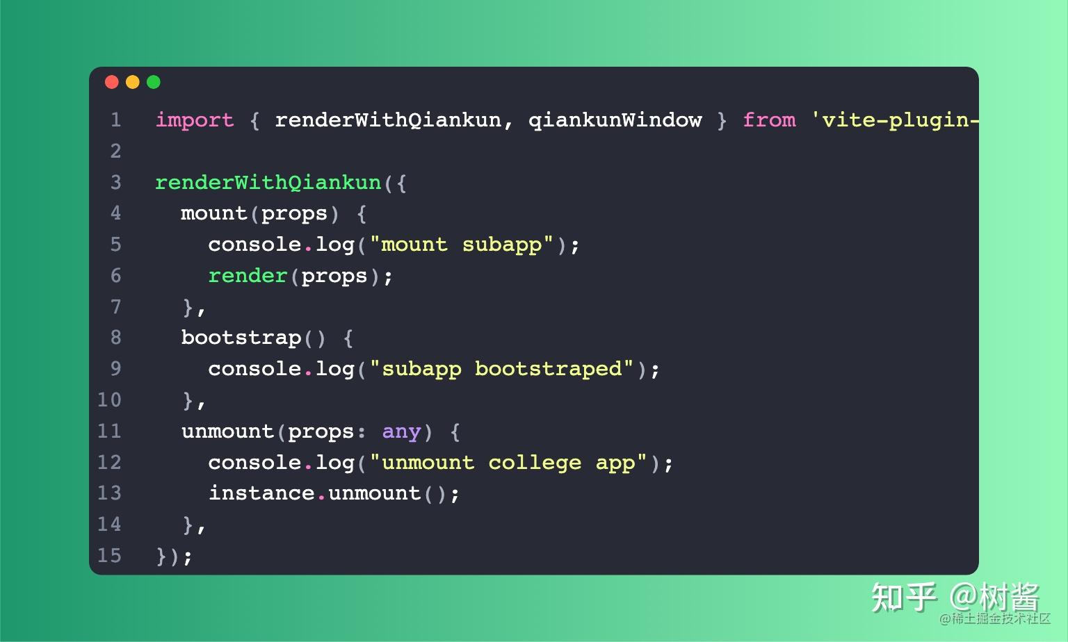 在微前端qiankun中使用Vite你踩坑了吗？ - 知乎