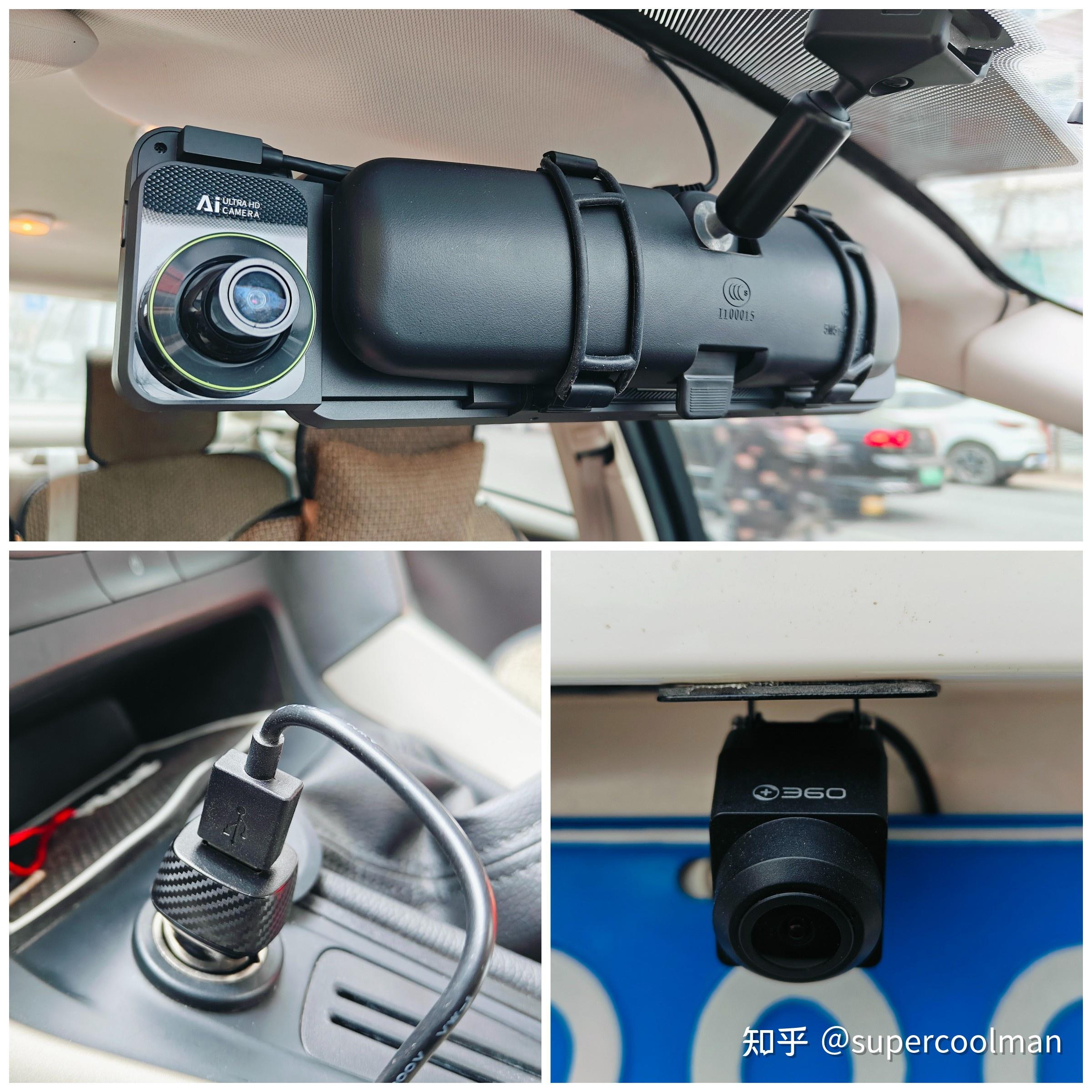 行车记录仪也有三摄像头了？内外全兼顾，看娃不扭头，360 M600使用体验分享！