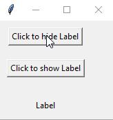 如何隐藏、恢复和删除 Tkinter 控件 - 知乎