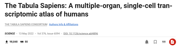 Science | The Tabula Sapiens：人类的多器官、单细胞转录组图谱 - 知乎