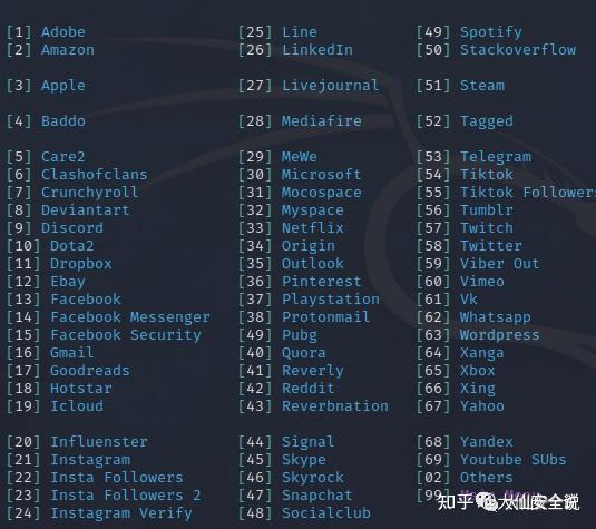 mip22 高级网络钓鱼工具 可克隆69个主流网站 - 知乎