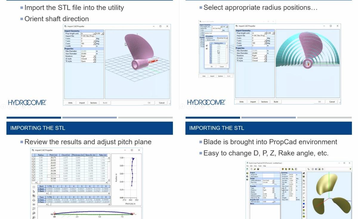 HydroComp PropCad网络研讨会- CAD 导入功能 - 知乎