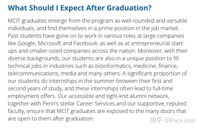 干货 | Upenn MCIT史上最全求职攻略 - 知乎