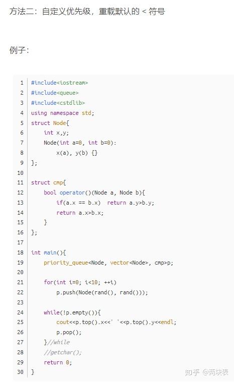Leetcode 中我用到的C++ STL 容器及方法(持续更新中) - 知乎
