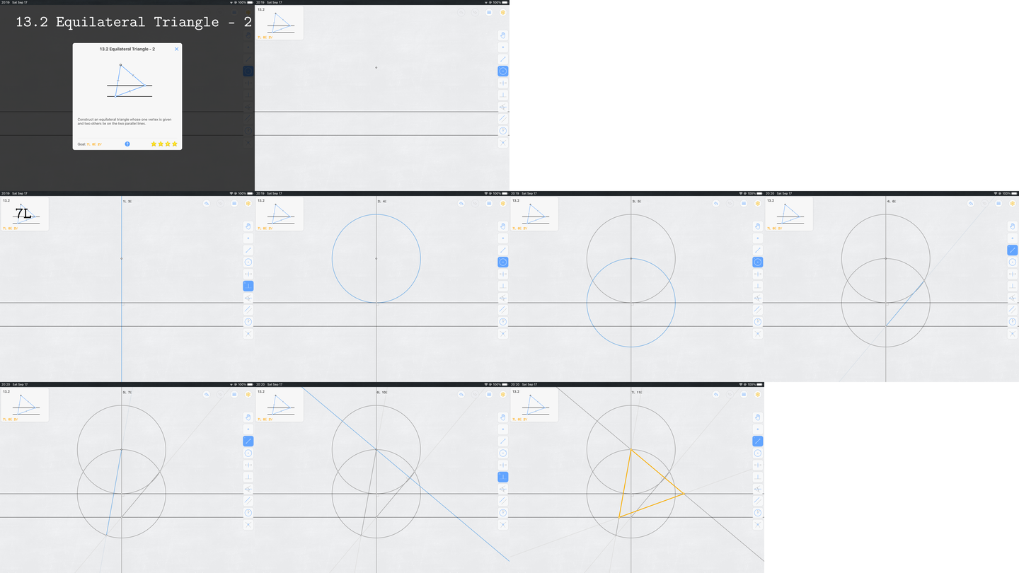 【Euclidea】Nu篇 攻略 & 部分证明 - 知乎
