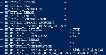 CMake从入门到精通（十一）使用cmake_parse_arguments - 知乎