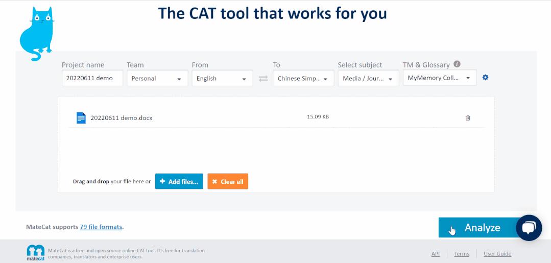 技术与工具｜MateCat：一款免费的在线CAT工具 - 知乎