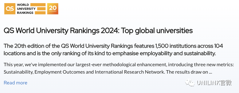 QS2024大学排行发布，澳洲排行狂飙！3个大学全球前20！澳洲留学太值了！ - 知乎