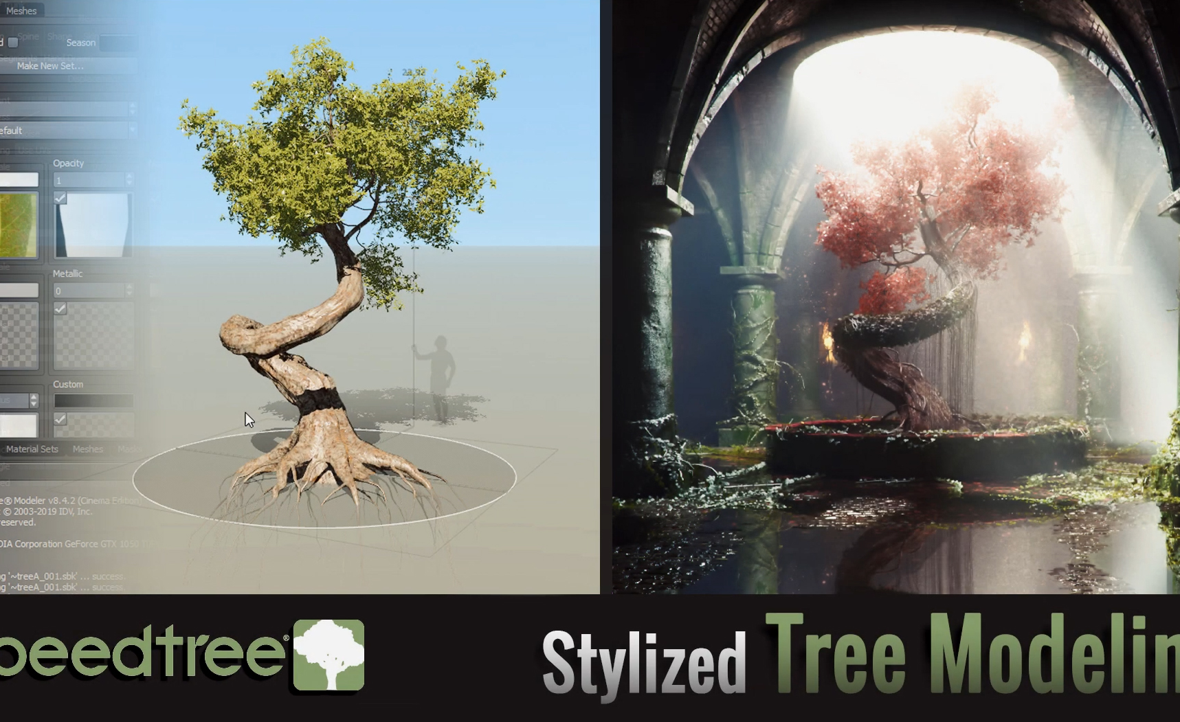 SpeedTree自定义曲线景观树教程 - 知乎