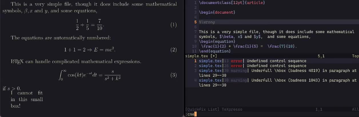 又一个所见即所得的LaTeX-TeXpresso - 知乎