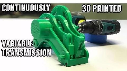 3D打印 Ratcheting CVT无级变速器3D打印图纸 - 知乎