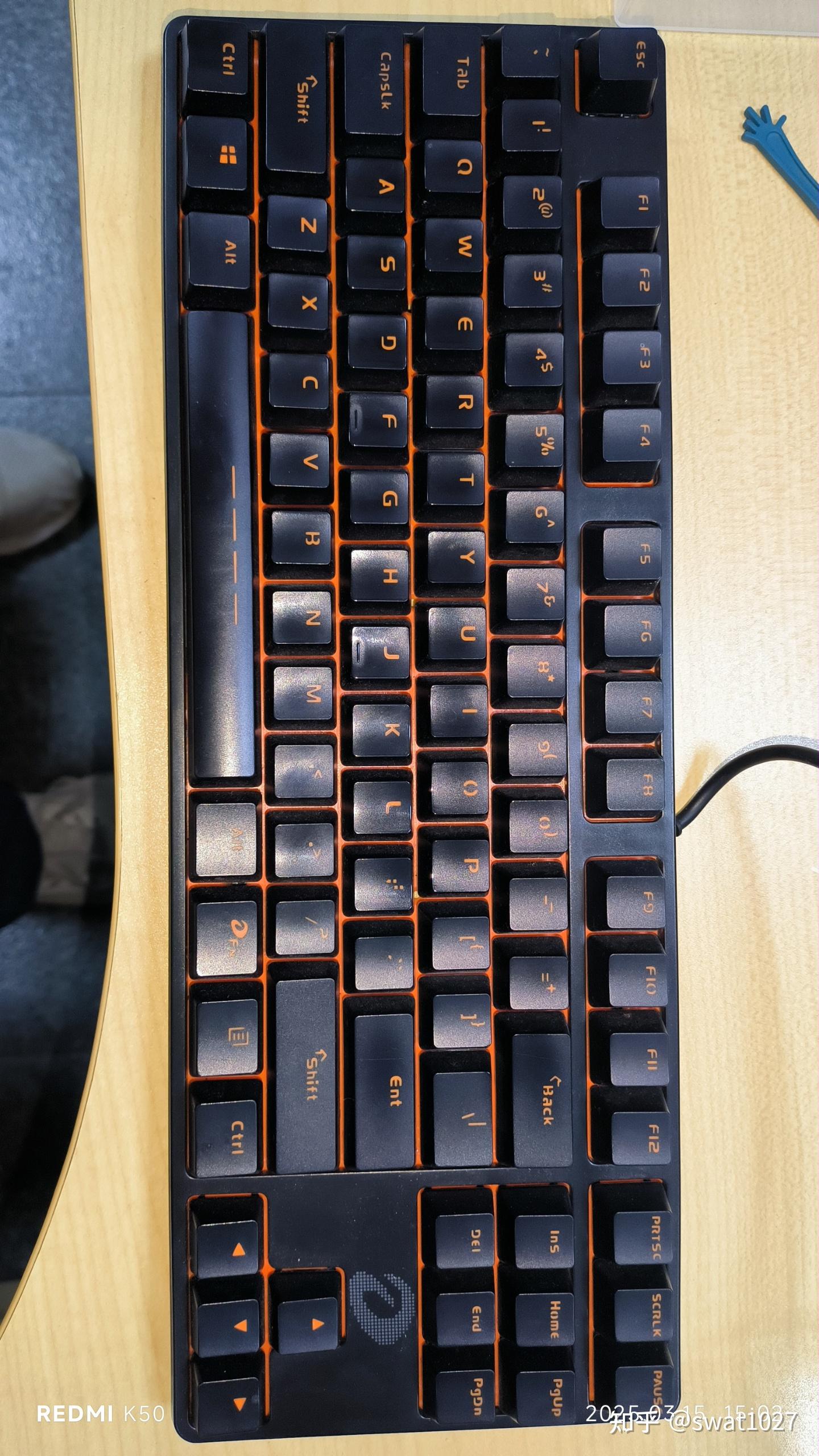 【机械键盘】【维修】达尔优DK100-87键（红轴） 之换轴 - 知乎