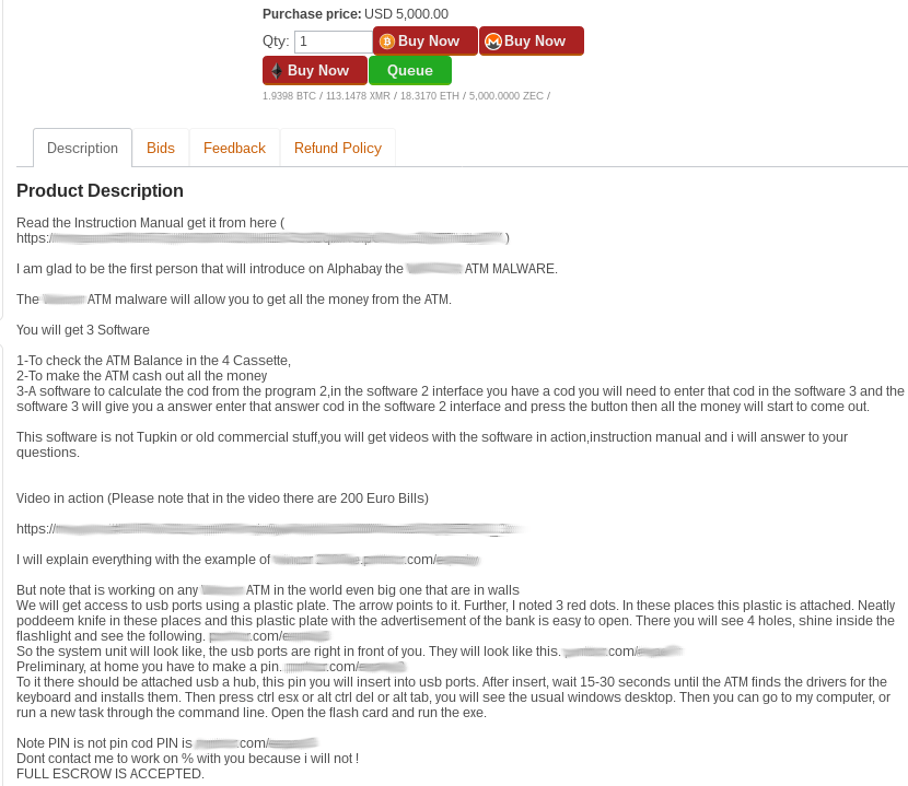 ATM危机不断：新型ATM恶意软件PRILEX正展开新一轮攻击 - 知乎