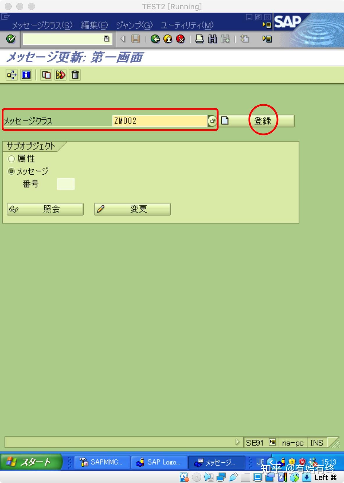 SAP ABAP 20（中日版）MESSAGE SE91 - 知乎