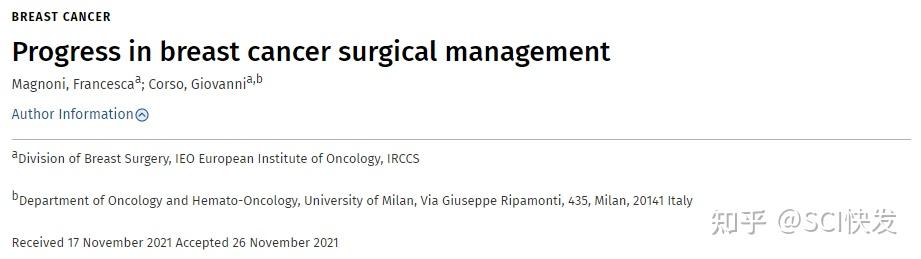 SCI期刊分析：最快9天可接收！肿瘤学JCR4区，无版面费 - 知乎