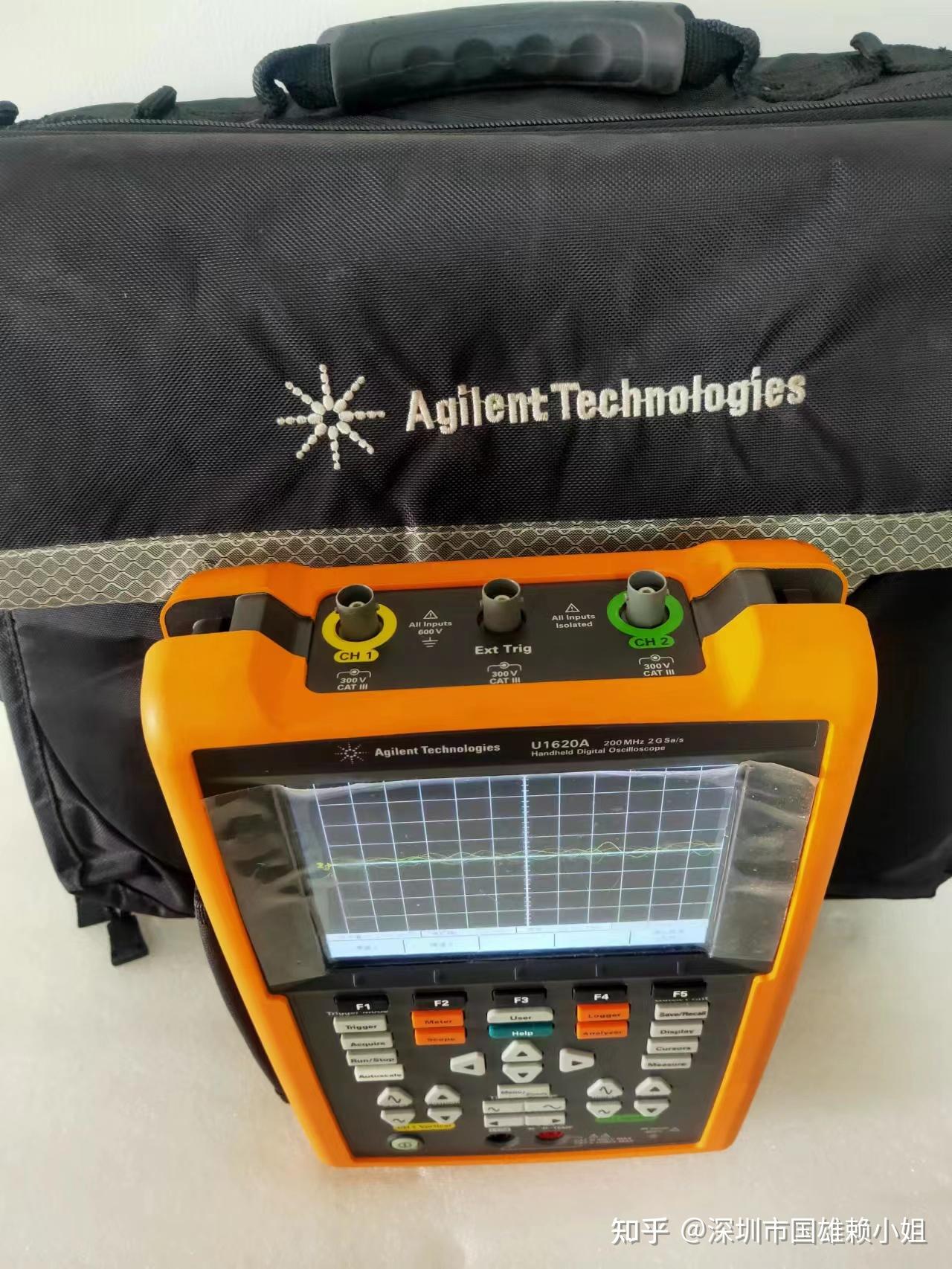 现货实拍 Agilent U1620A手持式数字示波器 - 知乎