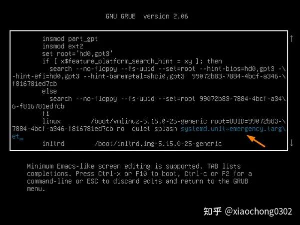 如何将 Ubuntu 22.04 引导到救援 / 紧急模式 ? - 知乎