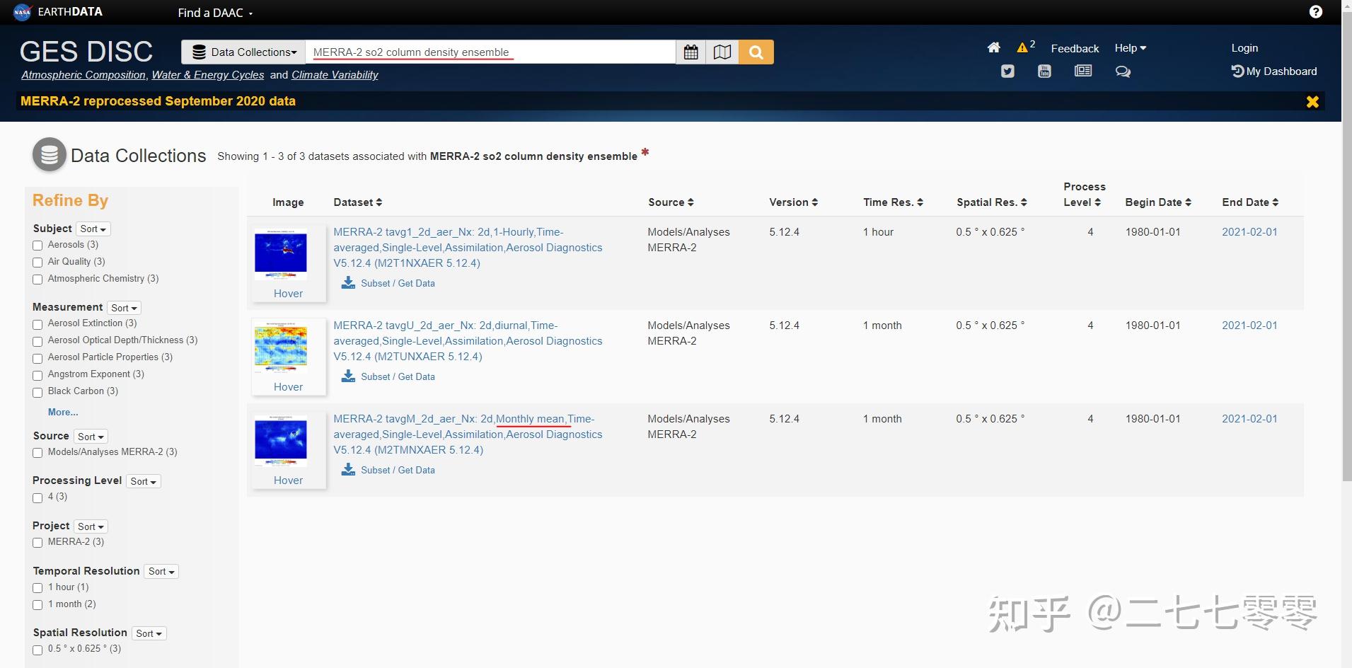 NASA卫星数据MERRA-2下载指南 - 知乎