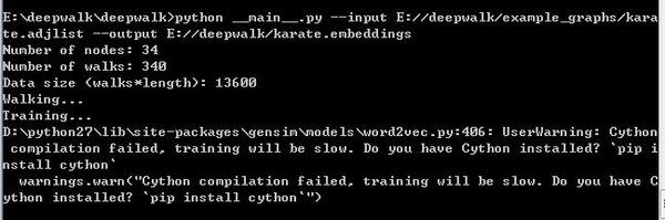 deepwalk配置与运行 - 知乎