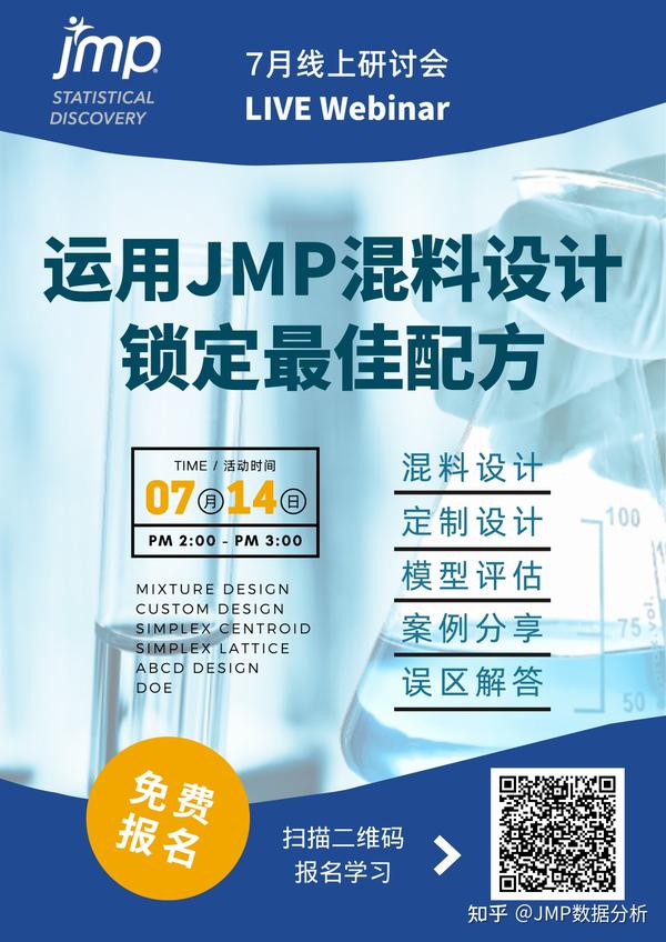 运用JMP混料设计，锁定最佳配方 - 知乎