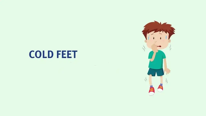 每日俚语 | “cold feet” 是什么意思？ - 知乎