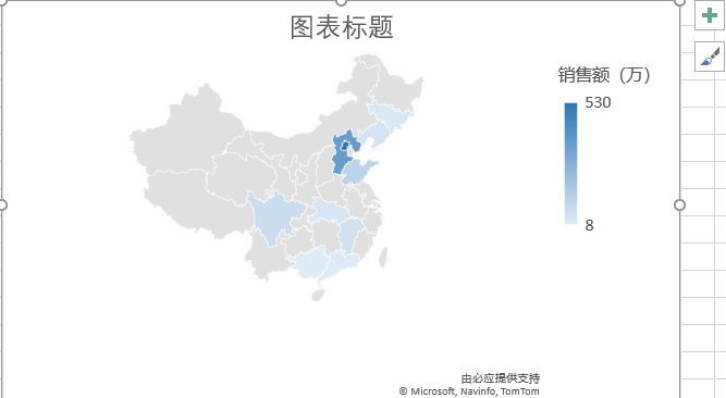 Excel如何插入中国地图进行可视化 - 知乎