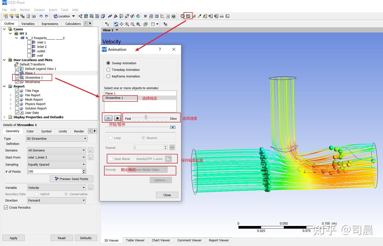 基于CFD-Post的流体分析后处理 - 知乎