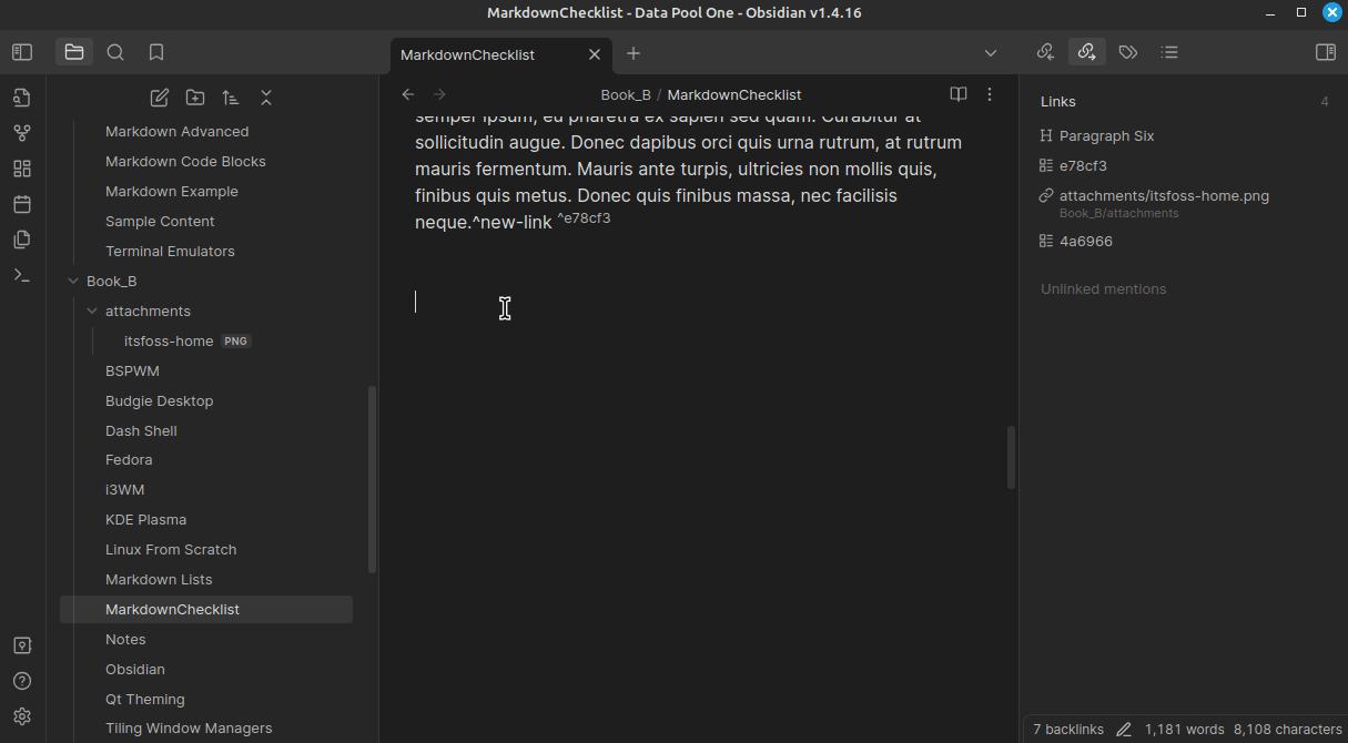 在 Obsidian 中创建和使用链接 | Linux 中国 - 知乎