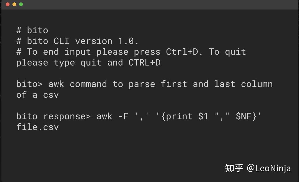 Bito：比ChatGPT更快！无需API Key！ - 知乎