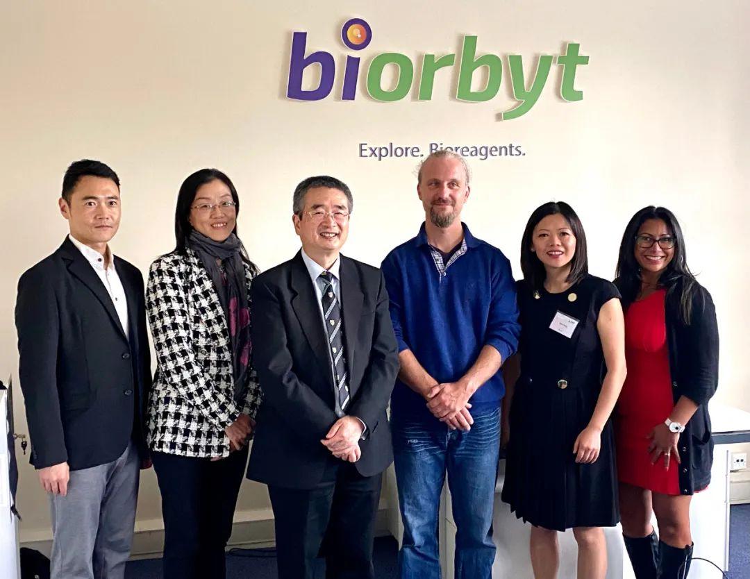 中国驻英国大使馆科技公参蒋苏南先生亲临Biorbyt 英国总部参观考察 - 知乎