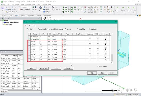 利用Python脚本实现向HFSS批量导入变量 - 知乎
