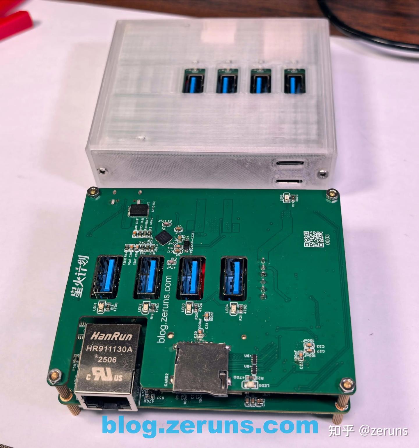开源TypeC拓展坞，4个10Gbps的USBA口+2.5G网卡+读卡器，VL822+RTL8156BG+GL3224 - 知乎