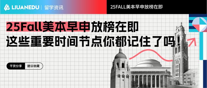 25Fall美本早申放榜在即，这些重要时间节点你都记住了吗！ - 知乎