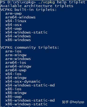 [工具]包管理工具Vcpkg 的使用 - 知乎