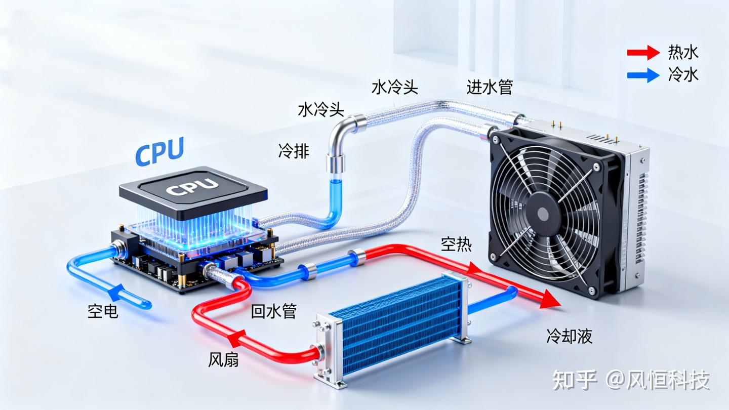 风冷 vs 水冷：为您的电脑选择最佳的散热方案 - 知乎