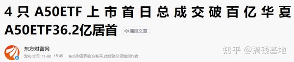 最近很火的MSCI中国A50成分股清单来啦~怎么买比较好？ - 知乎