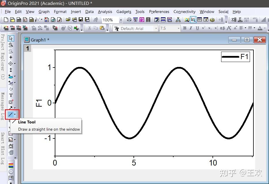 origin怎么做出图中这样的虚线？ - 知乎