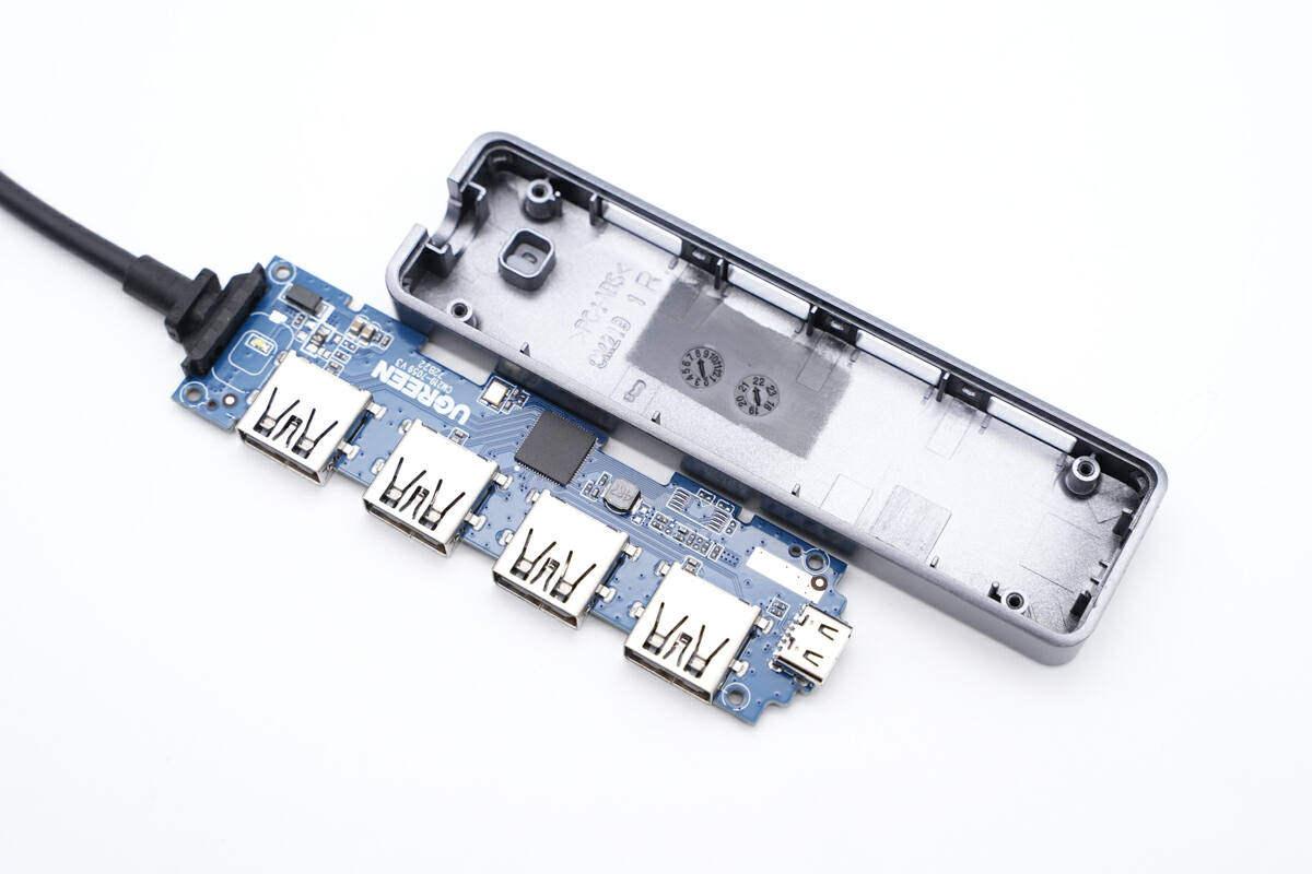 拆解报告：UGREEN绿联USB3.0 4口 HUB 集线器 - 知乎