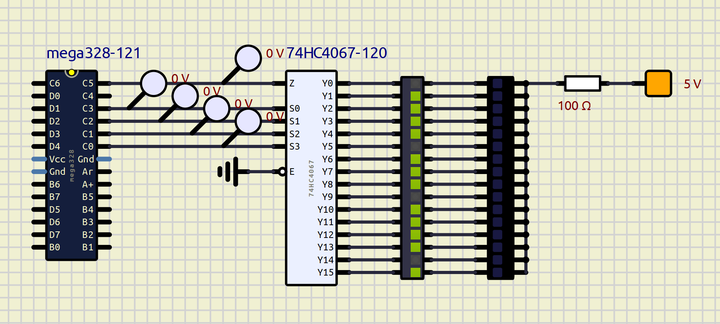 单通道多用模拟复用器：74HC4051与74HC4067的使用 - 知乎