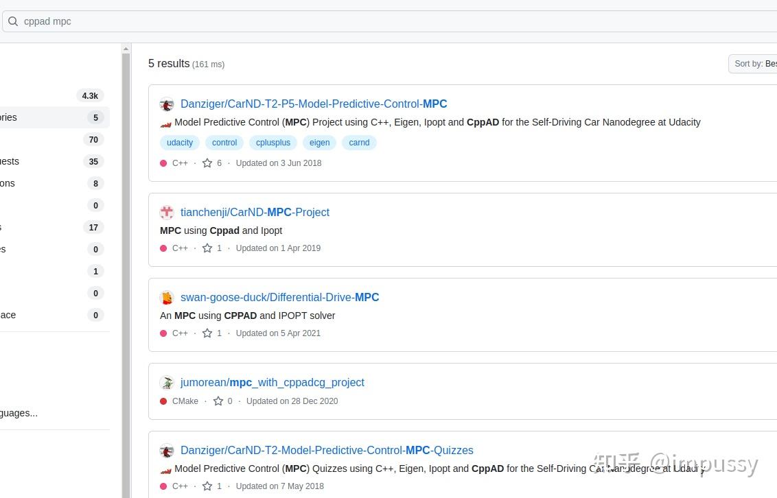 NMPC应用：利用Cppad和ipopt实现倒立摆nmpc控制【1】如何学习 - 知乎