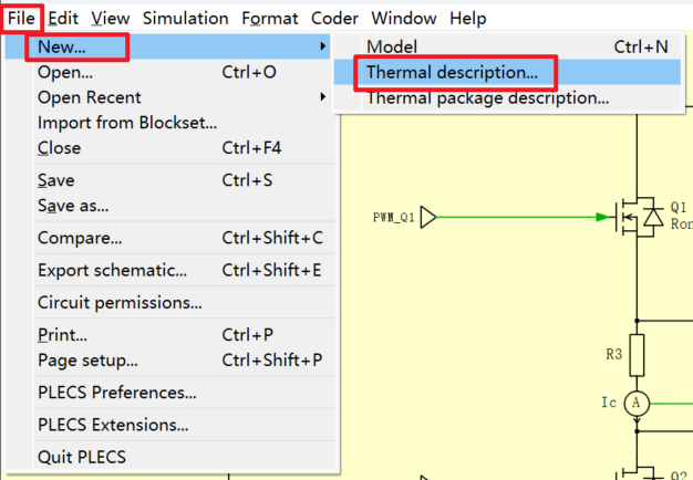Plecs损耗仿真教程: Thermal description模型导入 - 知乎