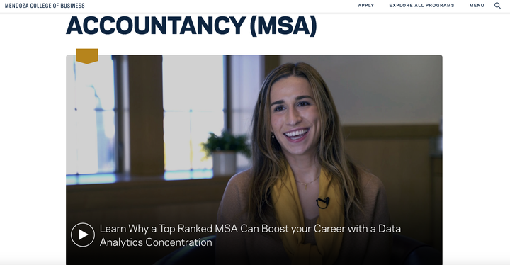 美国研究生项目 | 圣母大学 - 会计学硕士 - University of Notre Dame - Master of Science ...