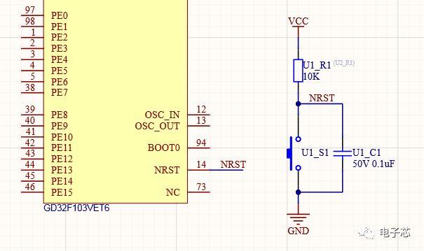 STM32替代方案 | 原厂资料获取GD32F103VET6复位电路晶振电路 1 - 知乎