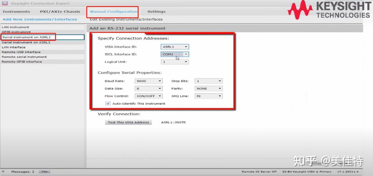 Agilent 34970A通过RS-232与PC之间的连接 - 知乎